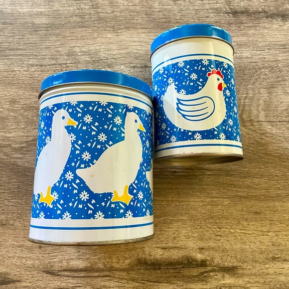 Kitchen | Vintage Farm Animals Kitchen Nesting Tins | Poshmark